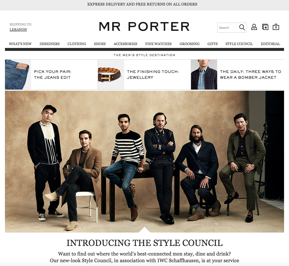 mr porter returns